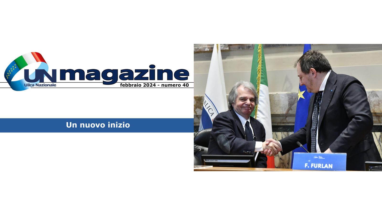 UN Magazine, il periodico di Uilca Nazionale, n.40 – febbraio 2024 - UILCA